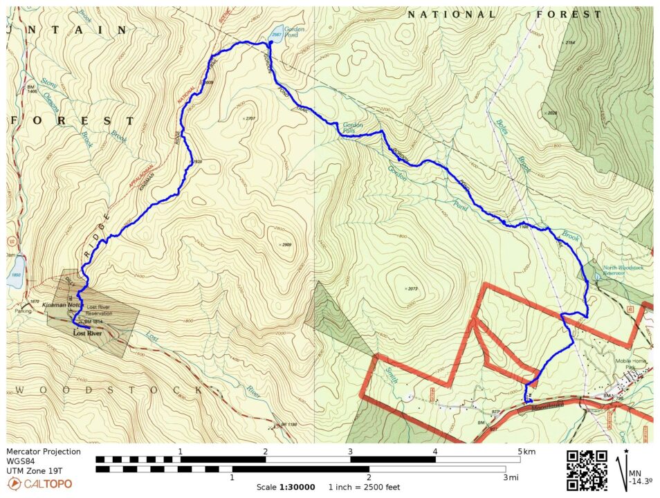 Hiking the Gordon Pond Trail - SectionHiker.com