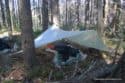 Tips for Sleeping Under a Tarp in the Rain - SectionHiker.com
