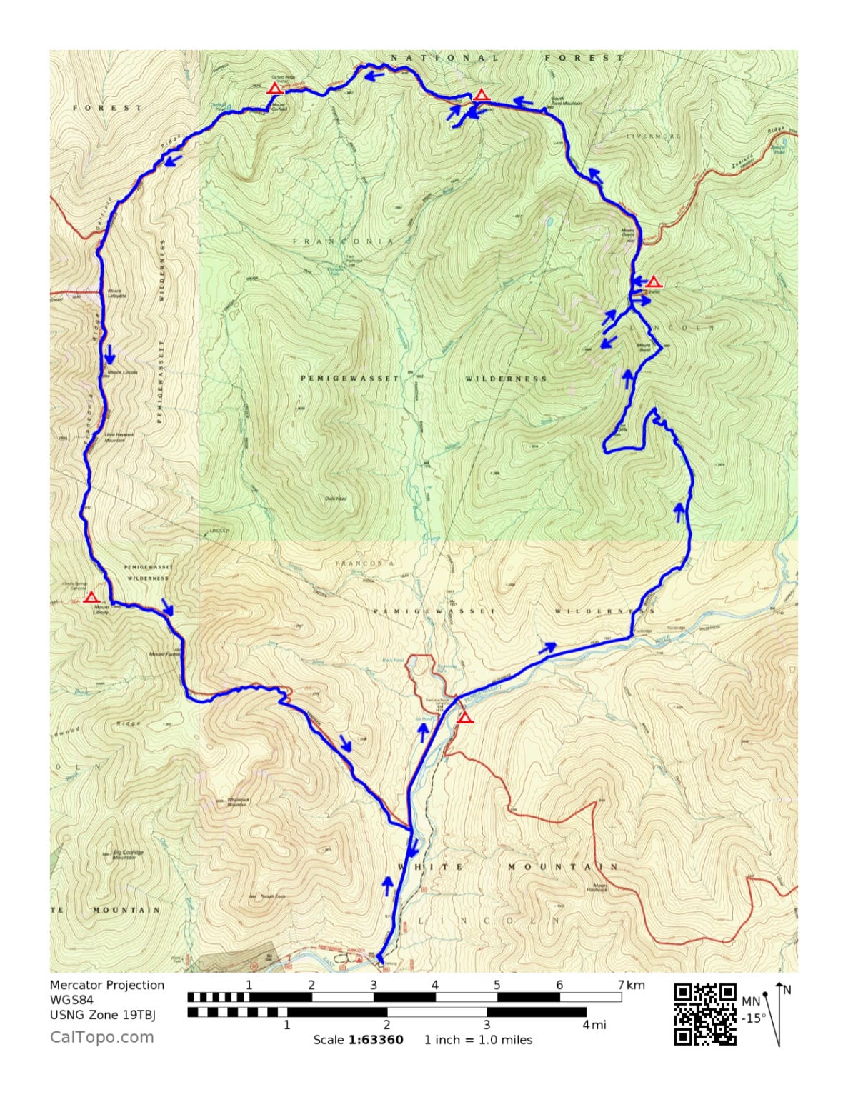 Backpacking a Pemi Loop - SectionHiker.com