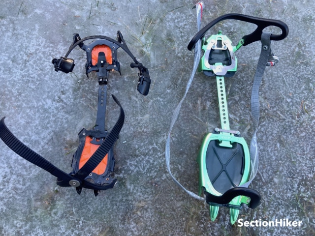 Camp XLC 490 Aluminum Crampons Review - SectionHiker.com