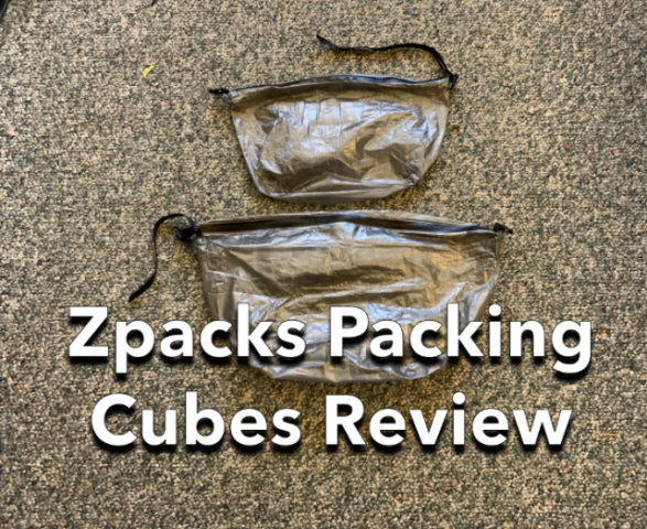 Zpacks Ultralight Dyneema Packing Cubes Review - SectionHiker.com