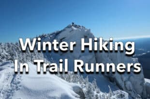 Winter Hiking in Trail Runners - SectionHiker.com