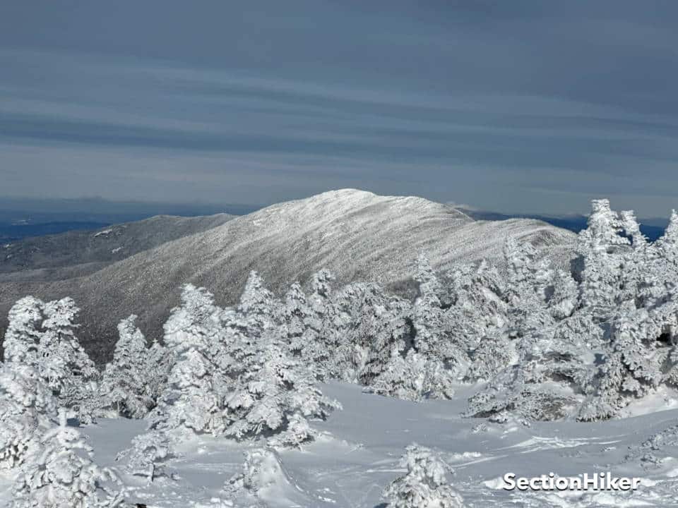 Experience the Beauty of Hiking Mt Abraham in Winter - SectionHiker.com