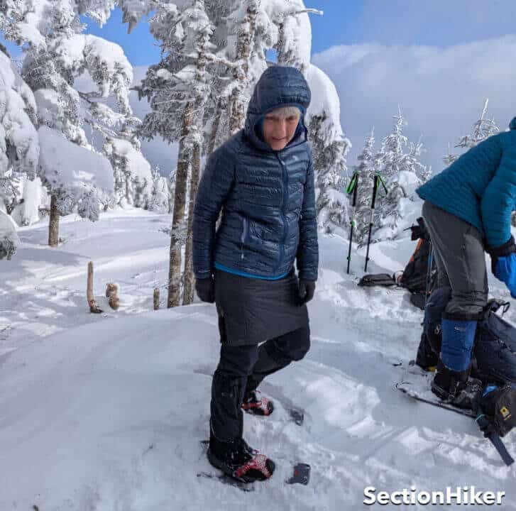 Skhoop Sandy Winter Skirt Review - SectionHiker.com